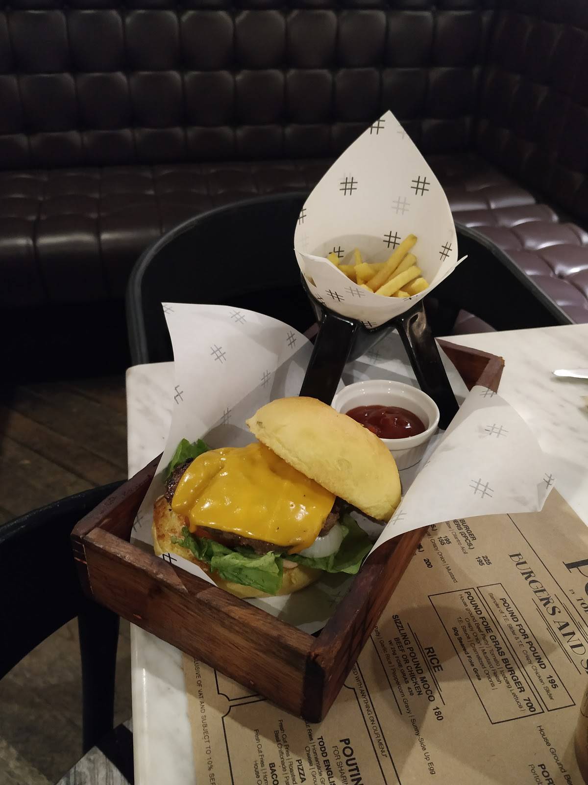 Menu at Pound BGC restaurant, Taguig, H322+C44