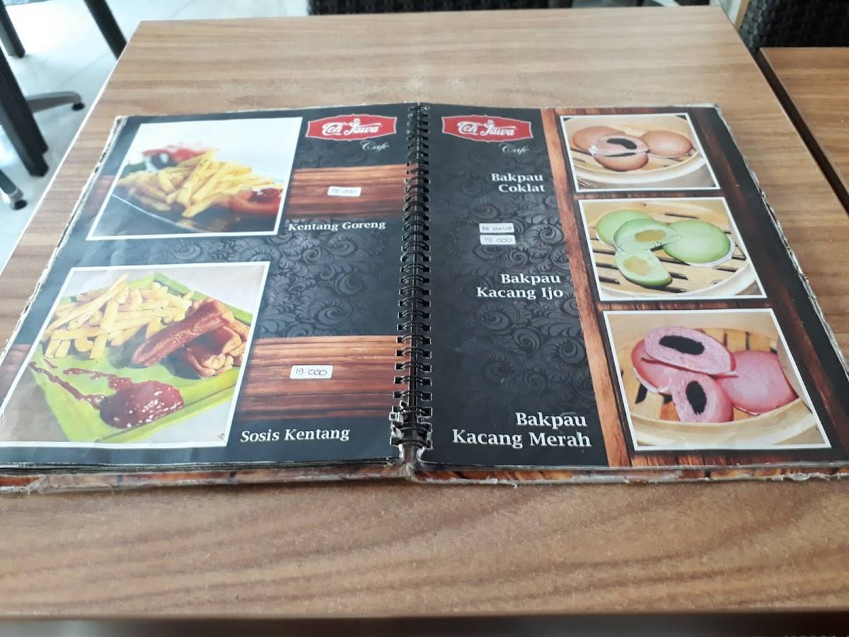 Menu at Teh Jawa Cafe Gramedia Pandanaran, Semarang