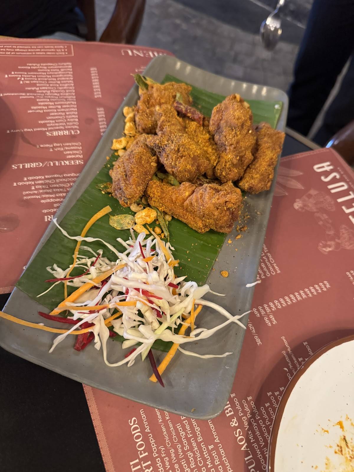 Menu at Telusa Telugu Kitchen and Bar, Hyderabad