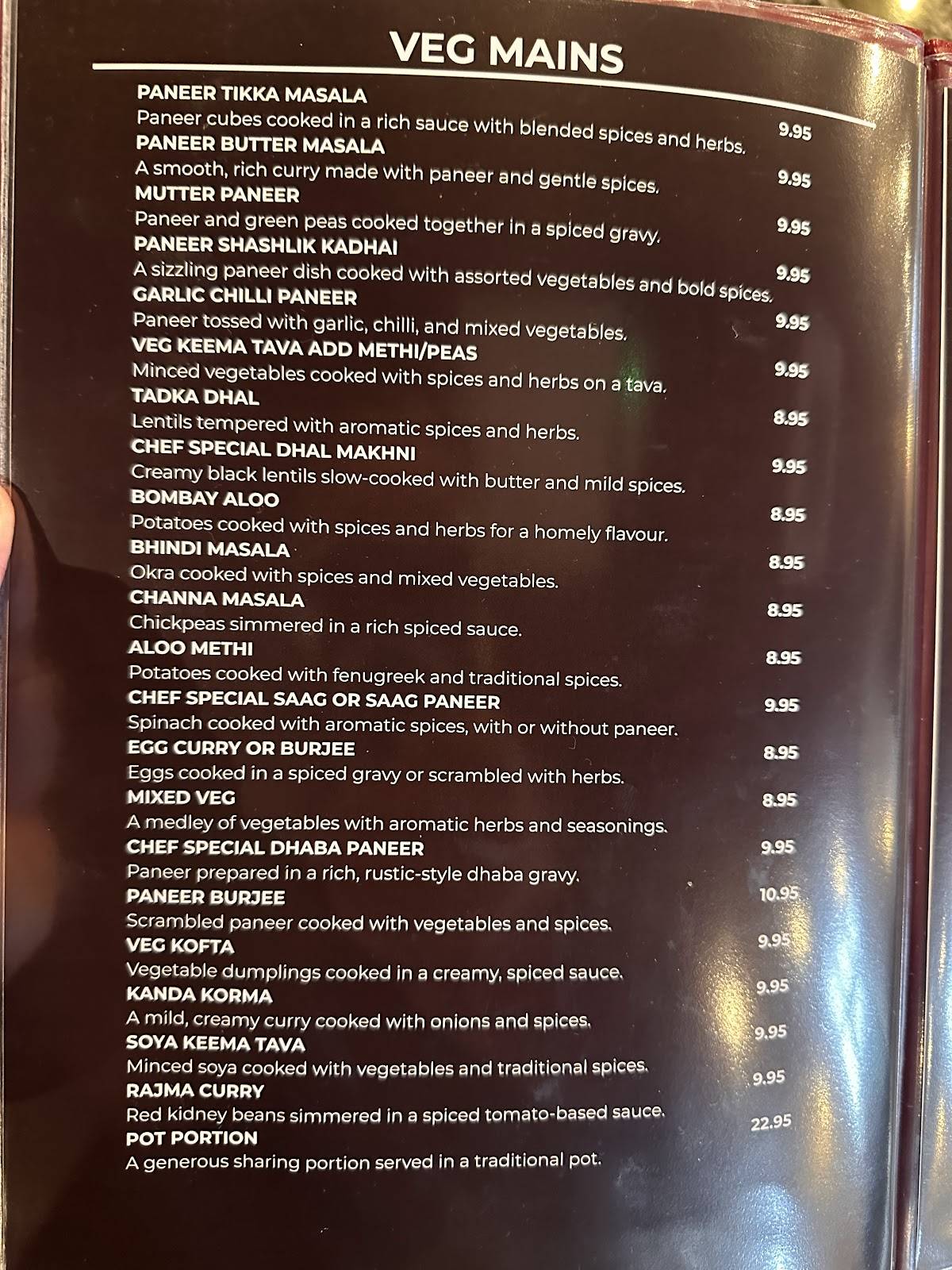 Menu at The Aberdale Pub & Grill, Leicester