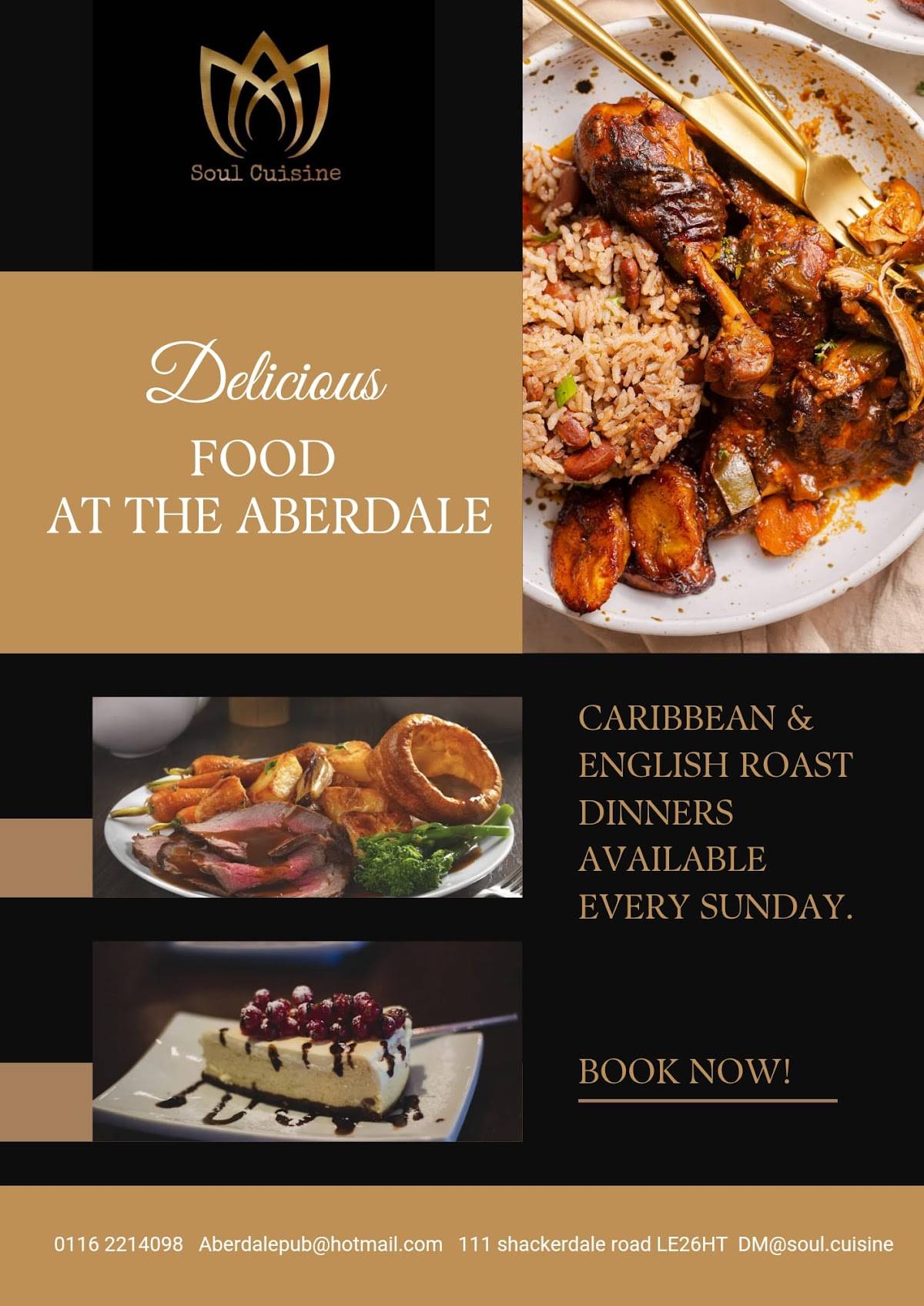 Menu at The Aberdale Pub & Grill, Leicester