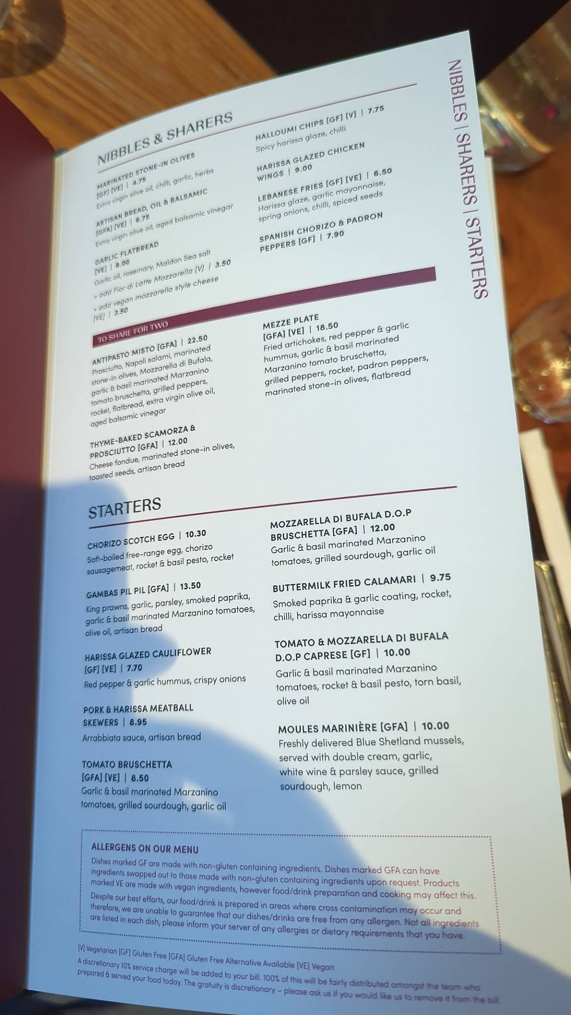 Menu at The Akeman pub & bar, Tring, 9 Akeman St