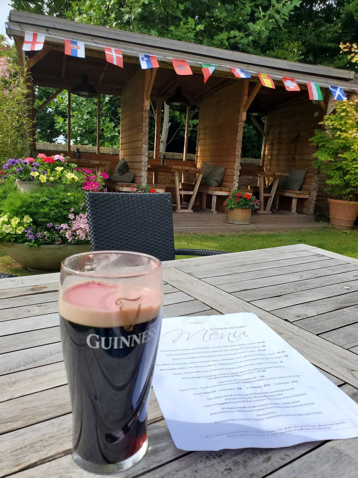 Menu at The Badger Inn pub & bar, Church Minshull