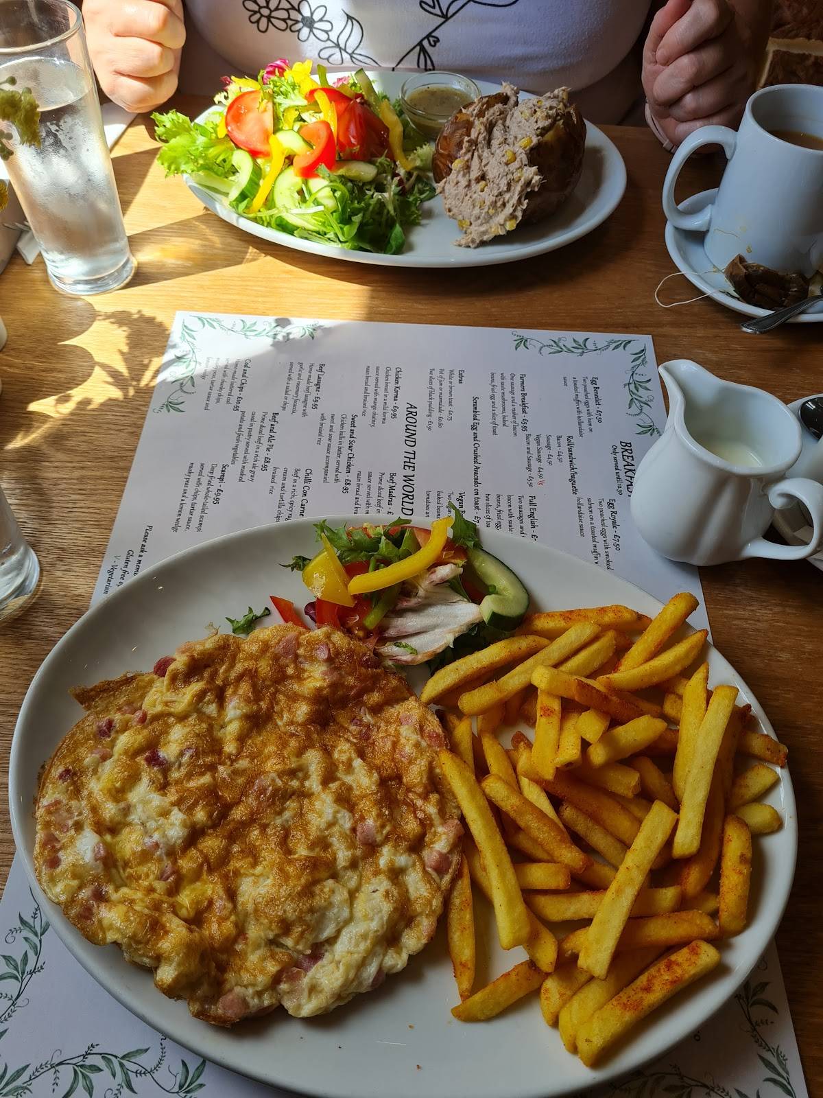 Menu at The Barn Cafe, Great Bentley, St Mary's Rd