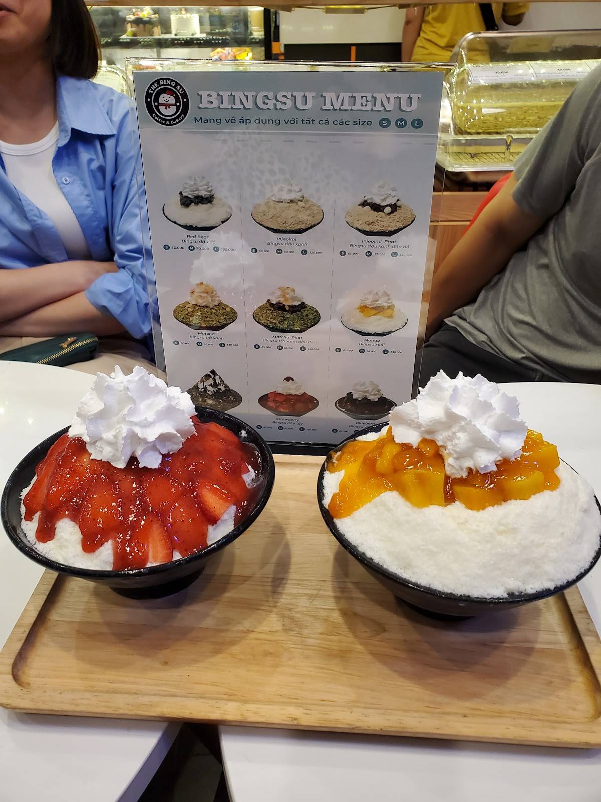 Menu at The Bing Su - Coffee & Bakery, Hanoi