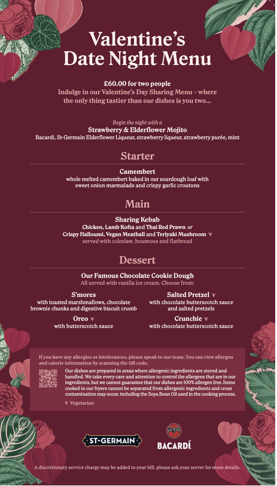 Menu at The Botanist Cardiff pub & bar, Cardiff