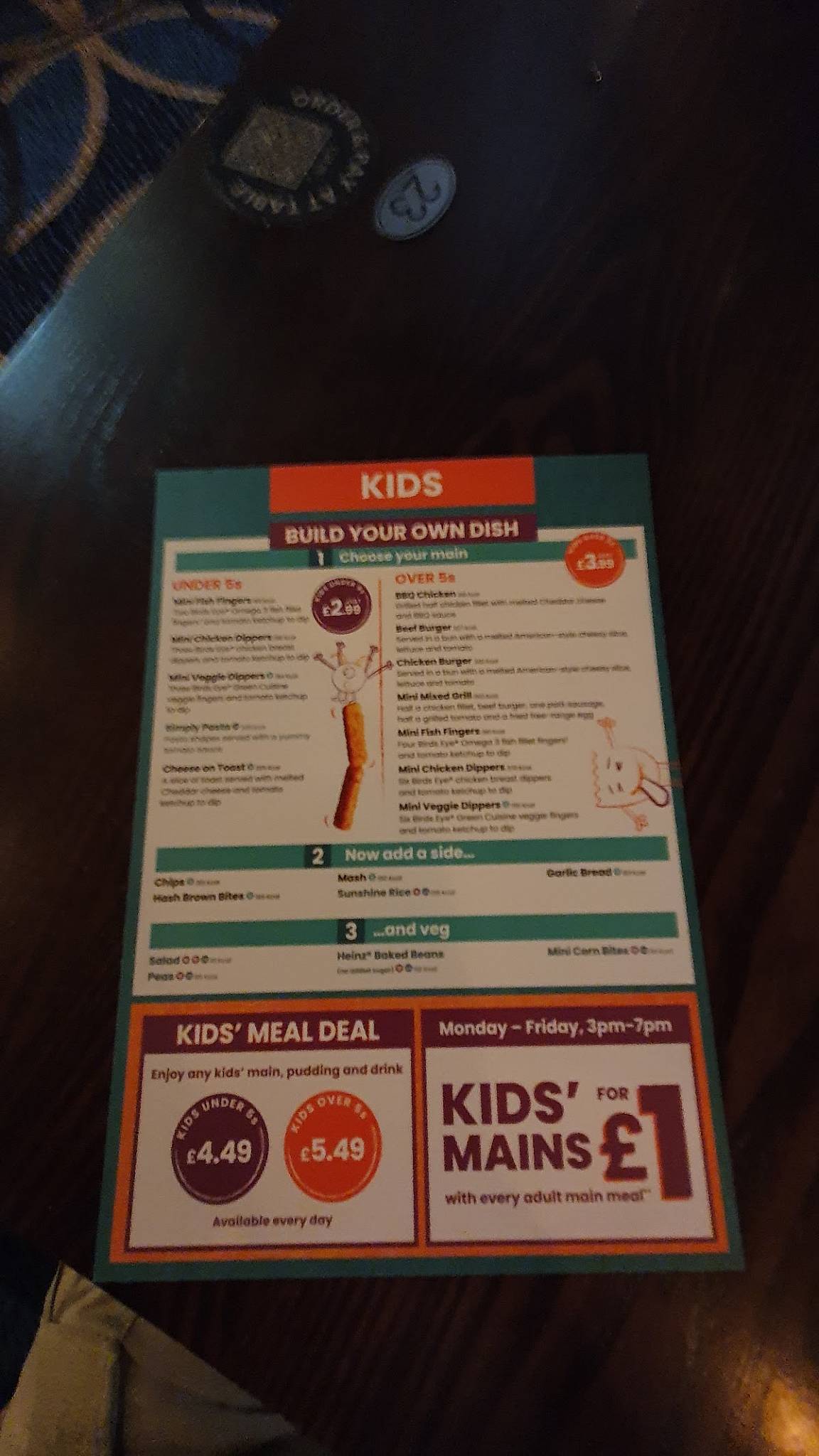 Menu at The Bruce pub & bar, Larbert