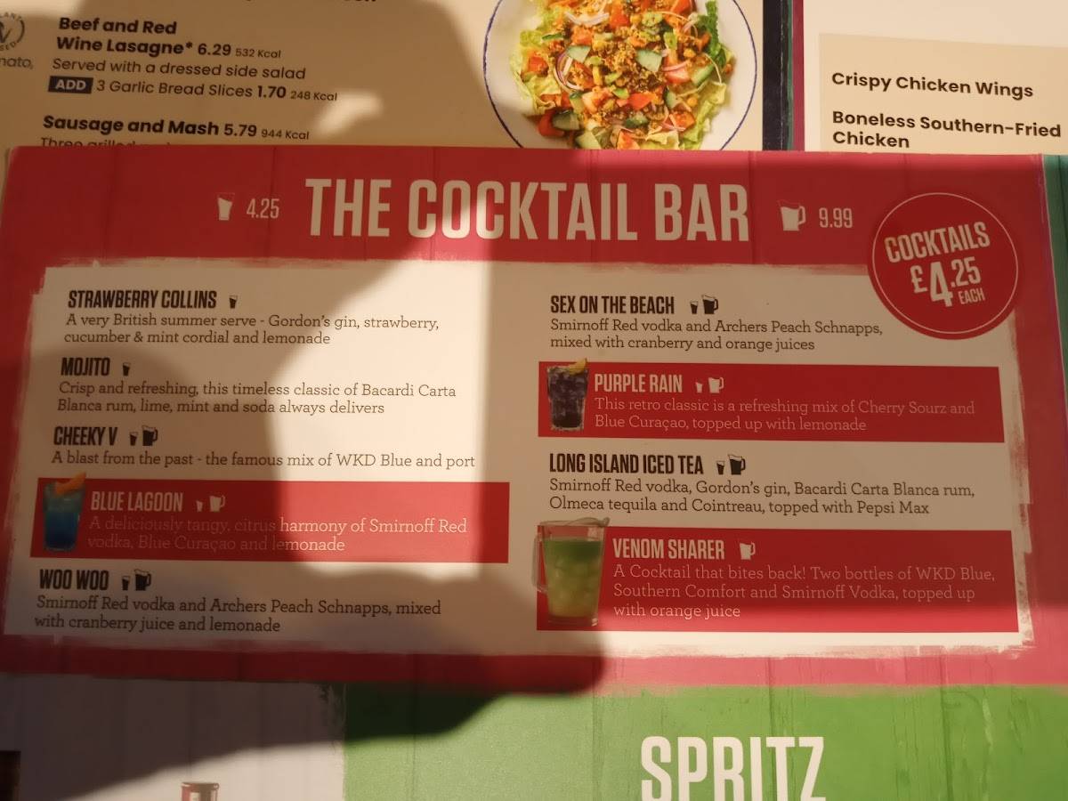 Menu at The Bruce pub & bar, Larbert