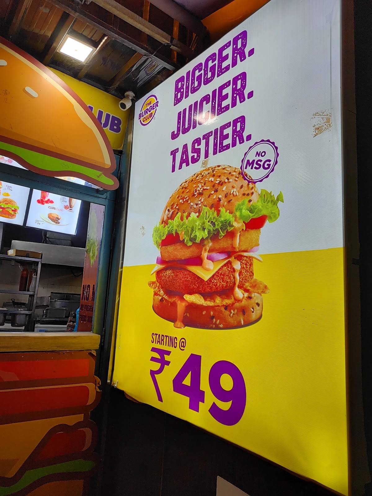 Menu at The Burger Club, Omaxe mall, Gurugram