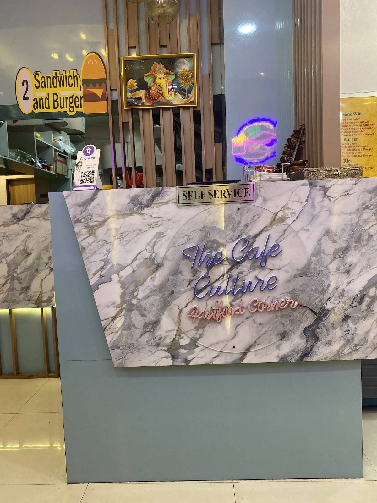 Menu at The Cafe Culture Restaurant, Neelbad