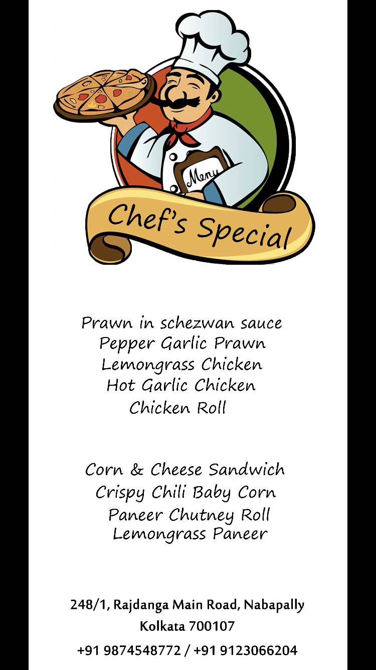 Menu at The Corner Kitchen, Kolkata