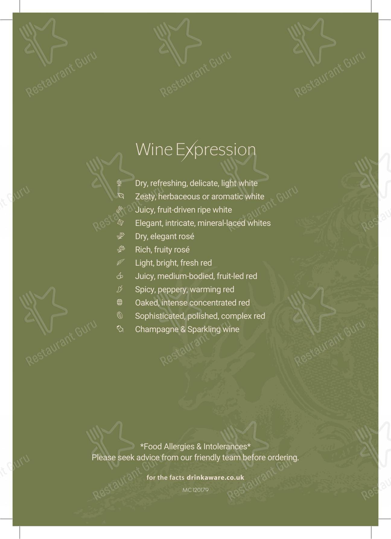 Menu at The Devonshire pub & bar, Nether Langwith, Rectory Rd
