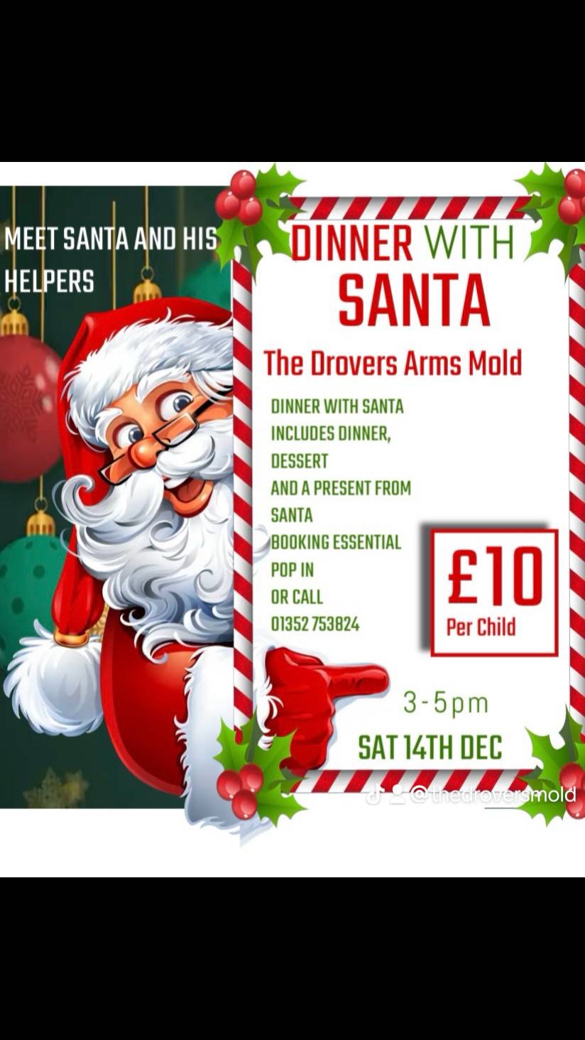Menu at The Drovers Arms pub & bar, Mold