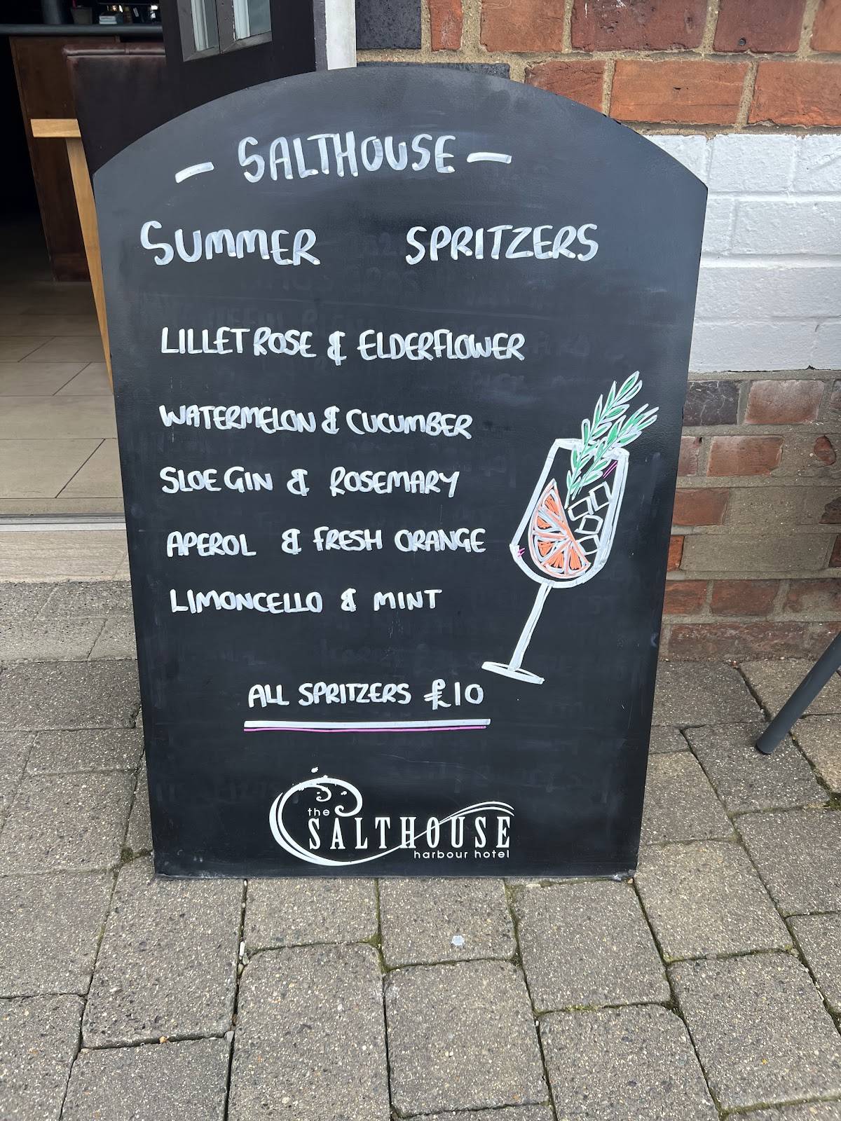 Menu at The Eaterie @ the Salthouse Harbour Hotel restaurant, Ipswich