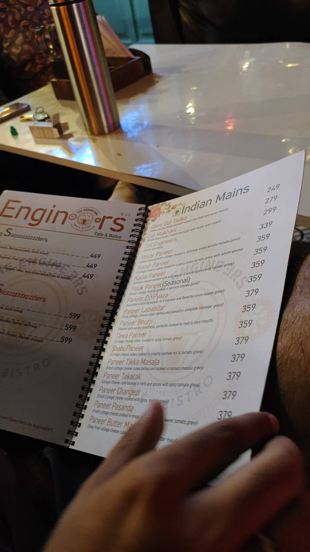 Menu at The Engineers Cafe & Bistro, Bareilly