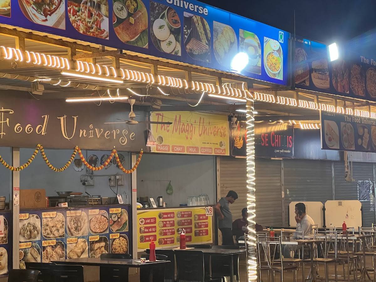 Menu at The Food Universe, Bhuj