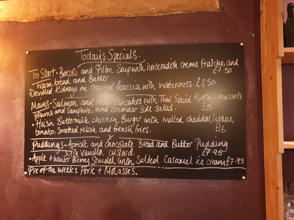 Menu at The Gloucester Old Spot pub & bar, Cheltenham