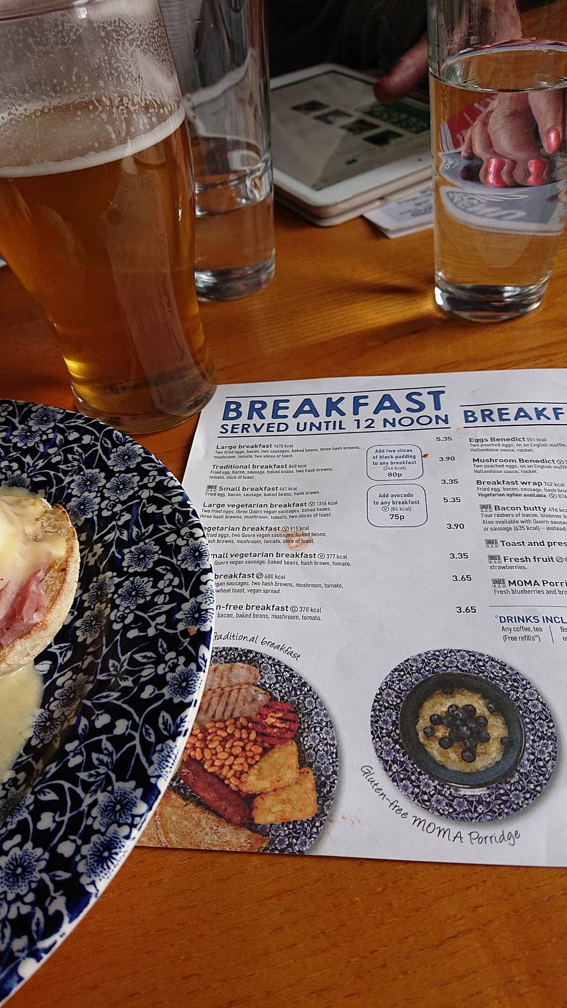 Menu at The Great Western - JD Wetherspoon pub & bar, Cardiff, 64 St ...