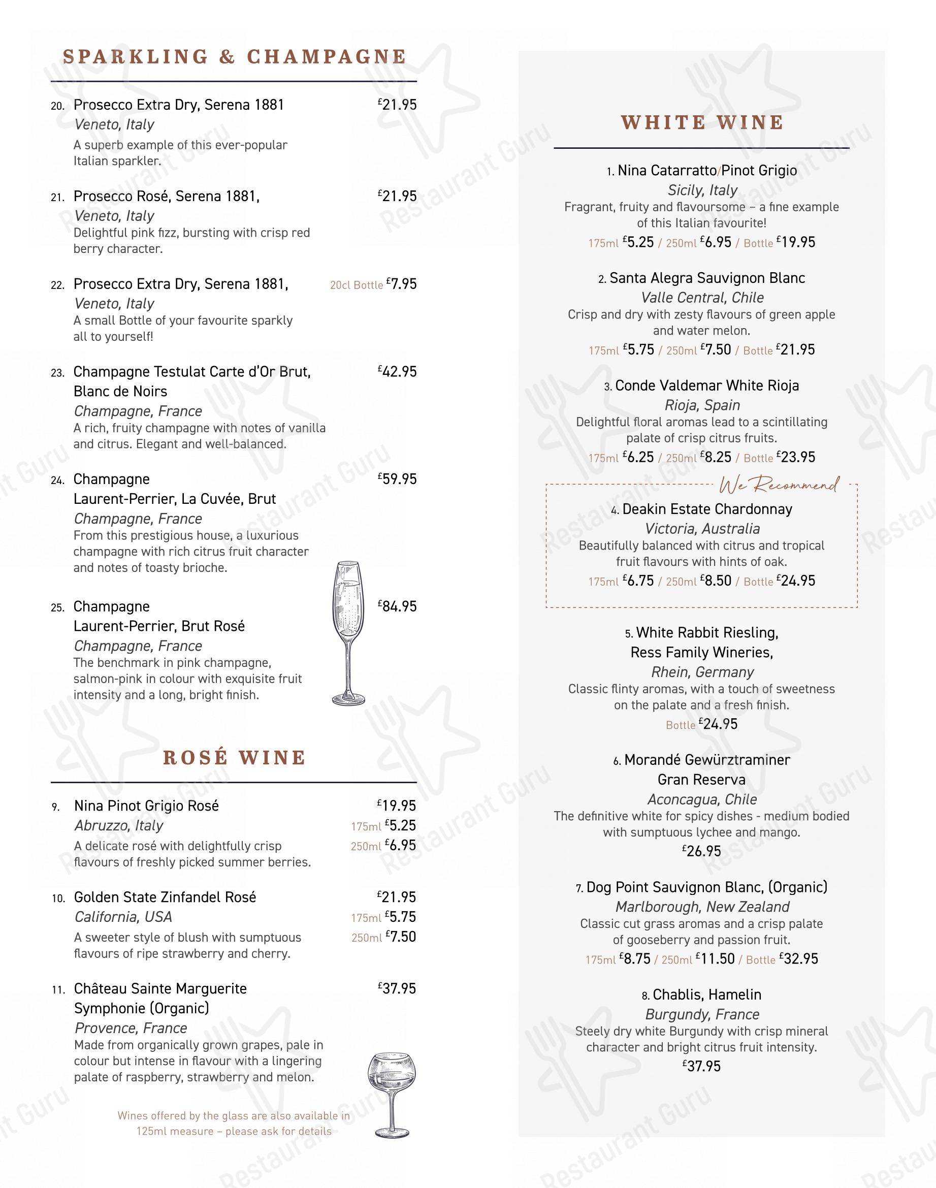 Menu at The Gurkhas at Mother Huffcap pub & bar, Alcester, Spernal Ln