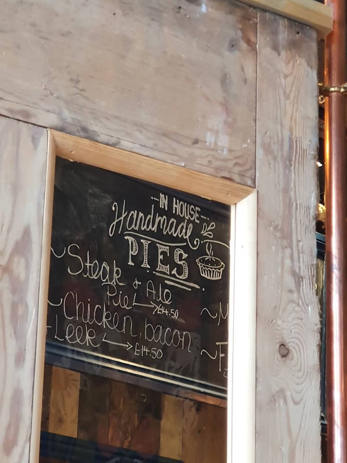Menu at The Harbour Inn pub & bar, Folkestone