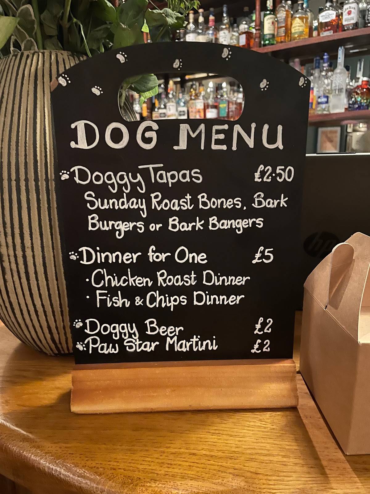 Menu at The Highdown pub & bar, Worthing