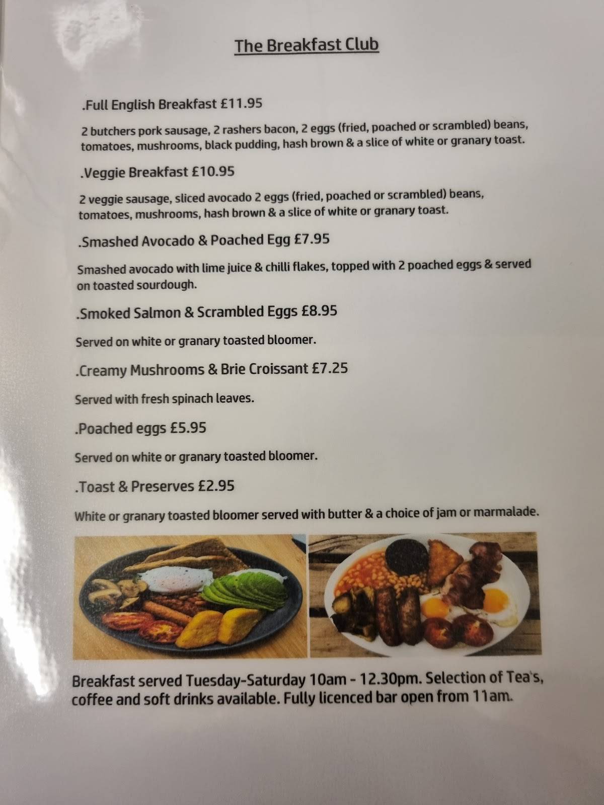 Menu at The Honeycomb pub & bar, Derby