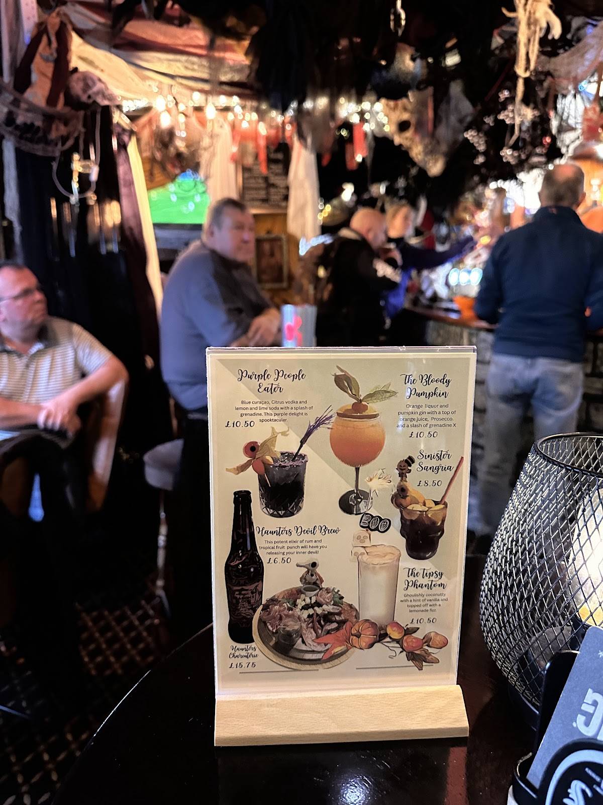 Menu at The Hunters Arms pub & bar, Belper