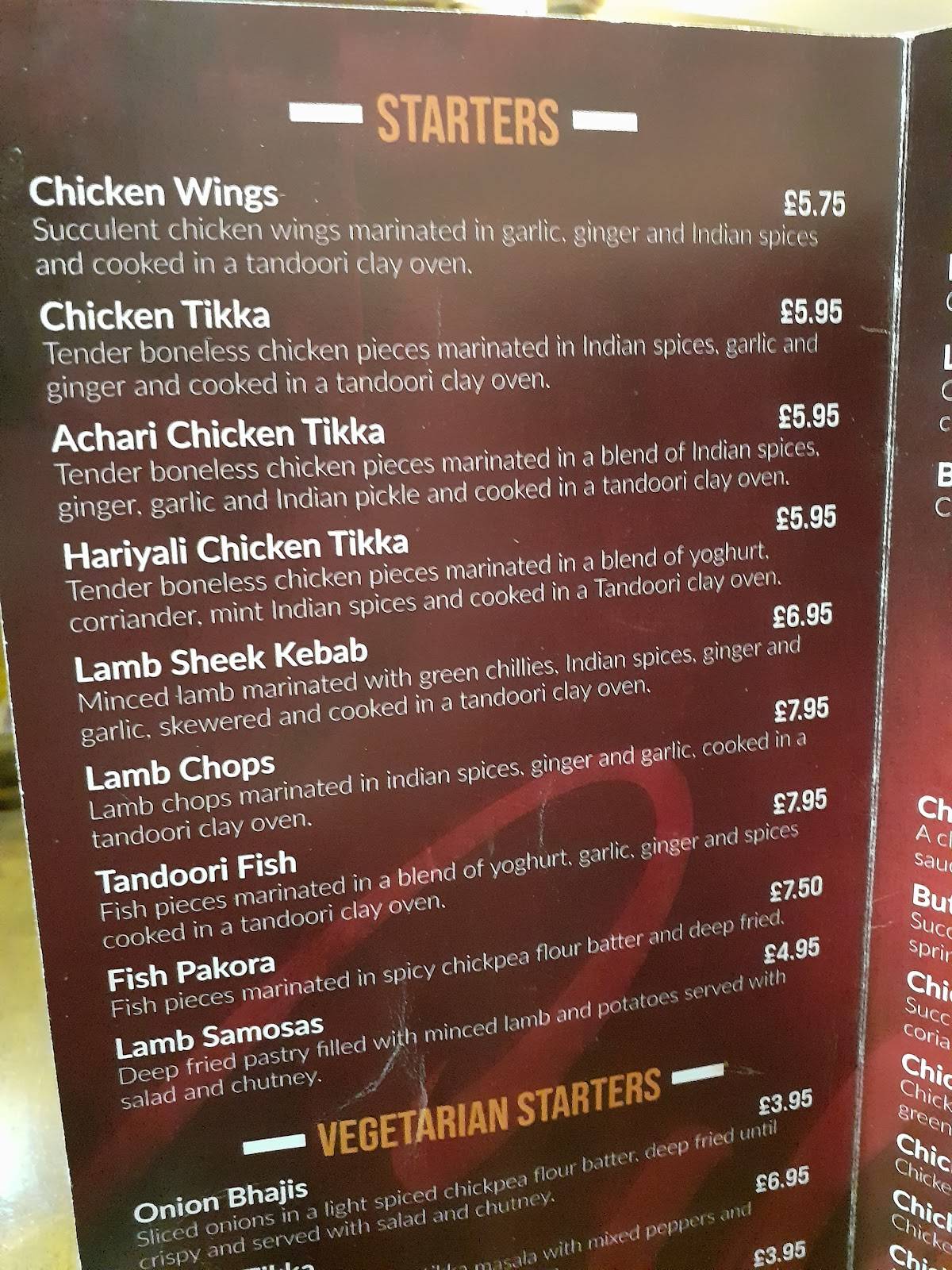 Menu at The Madebrook Carvery restaurant, Telford, Madebrook House