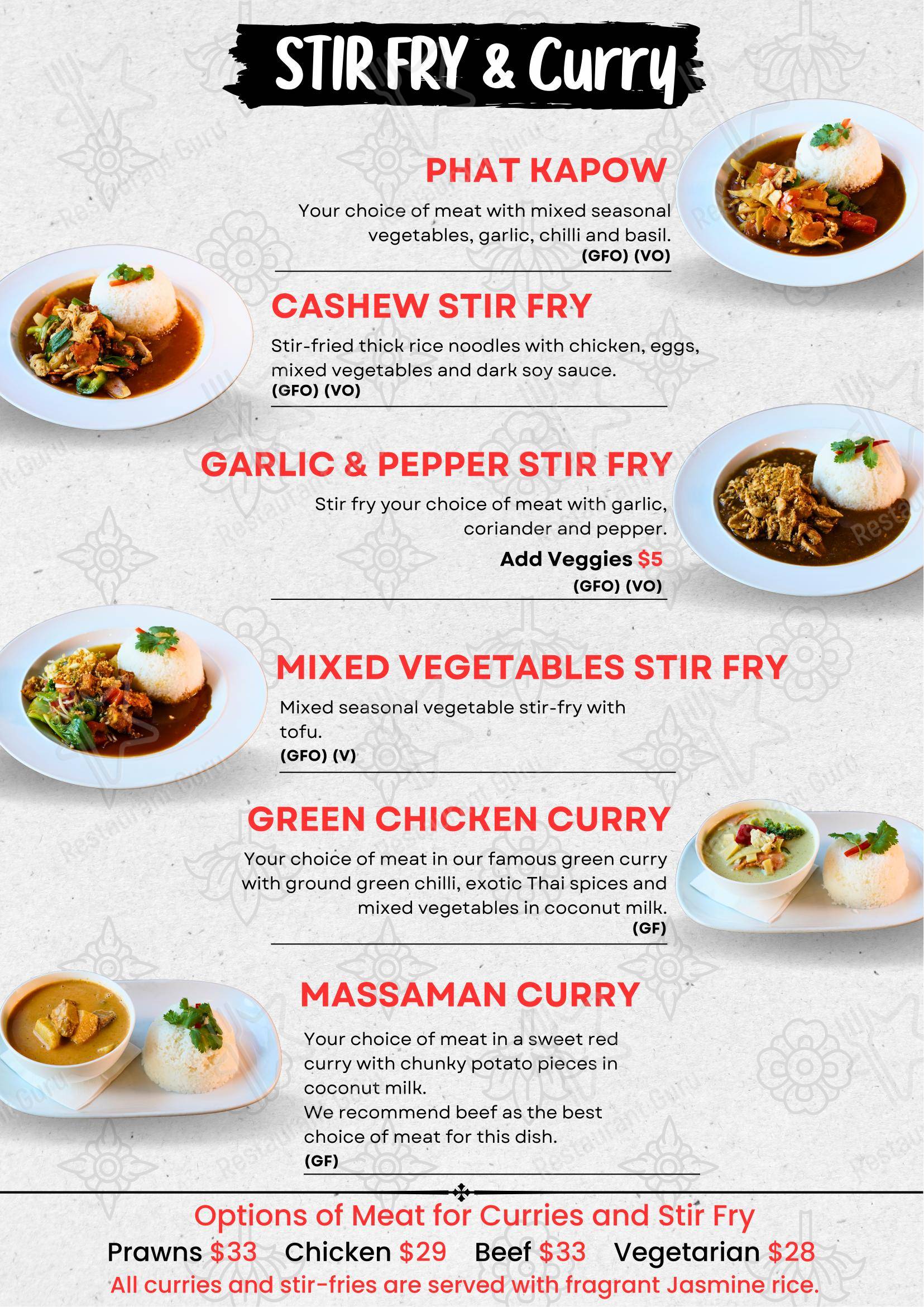 Menu at The Riverton Bar and Grill, Parkwood