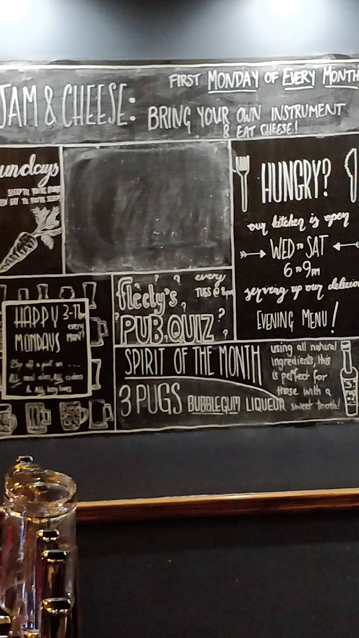 Menu at The Rosebery pub & bar, Norwich