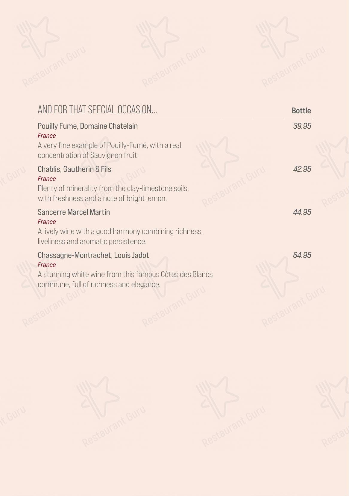 Menu at The Royal Oak The Grumpy Mole Oxted pub & bar, Oxted
