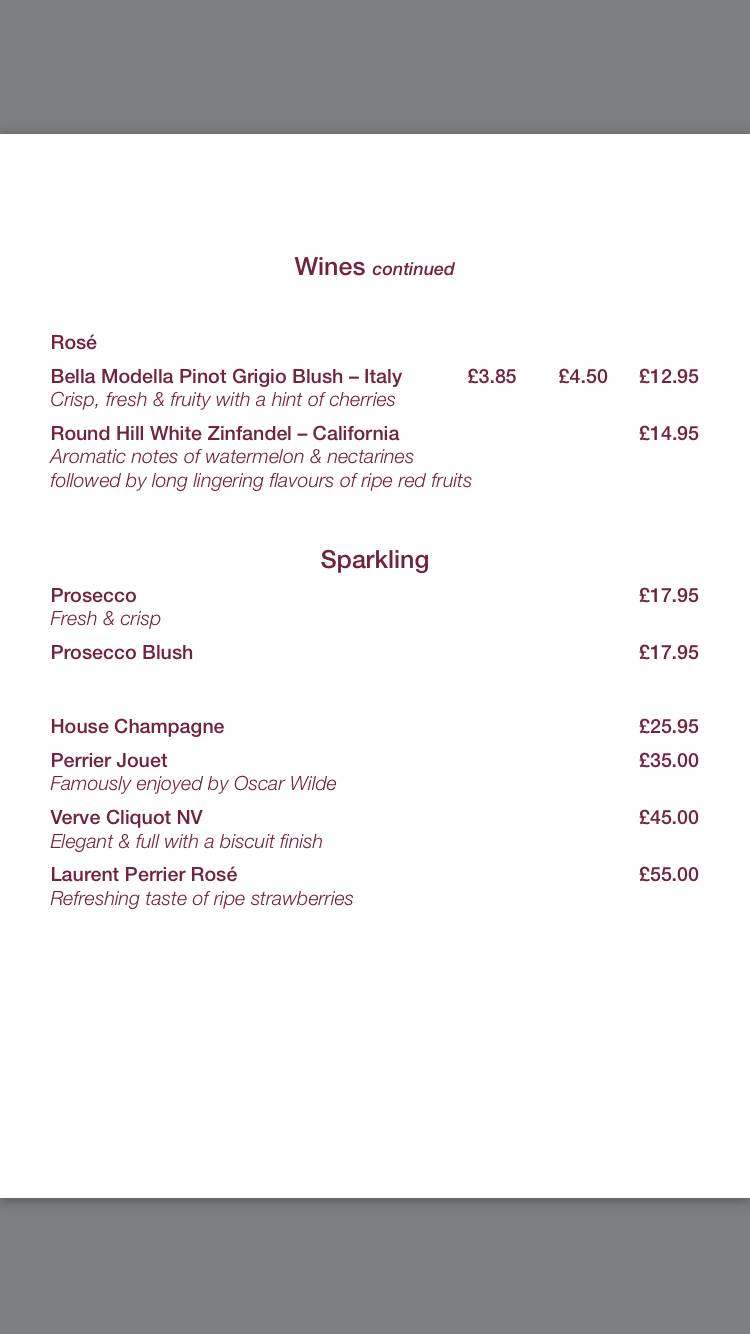Menu at The Salt House Kitchen pub & bar, Sunderland