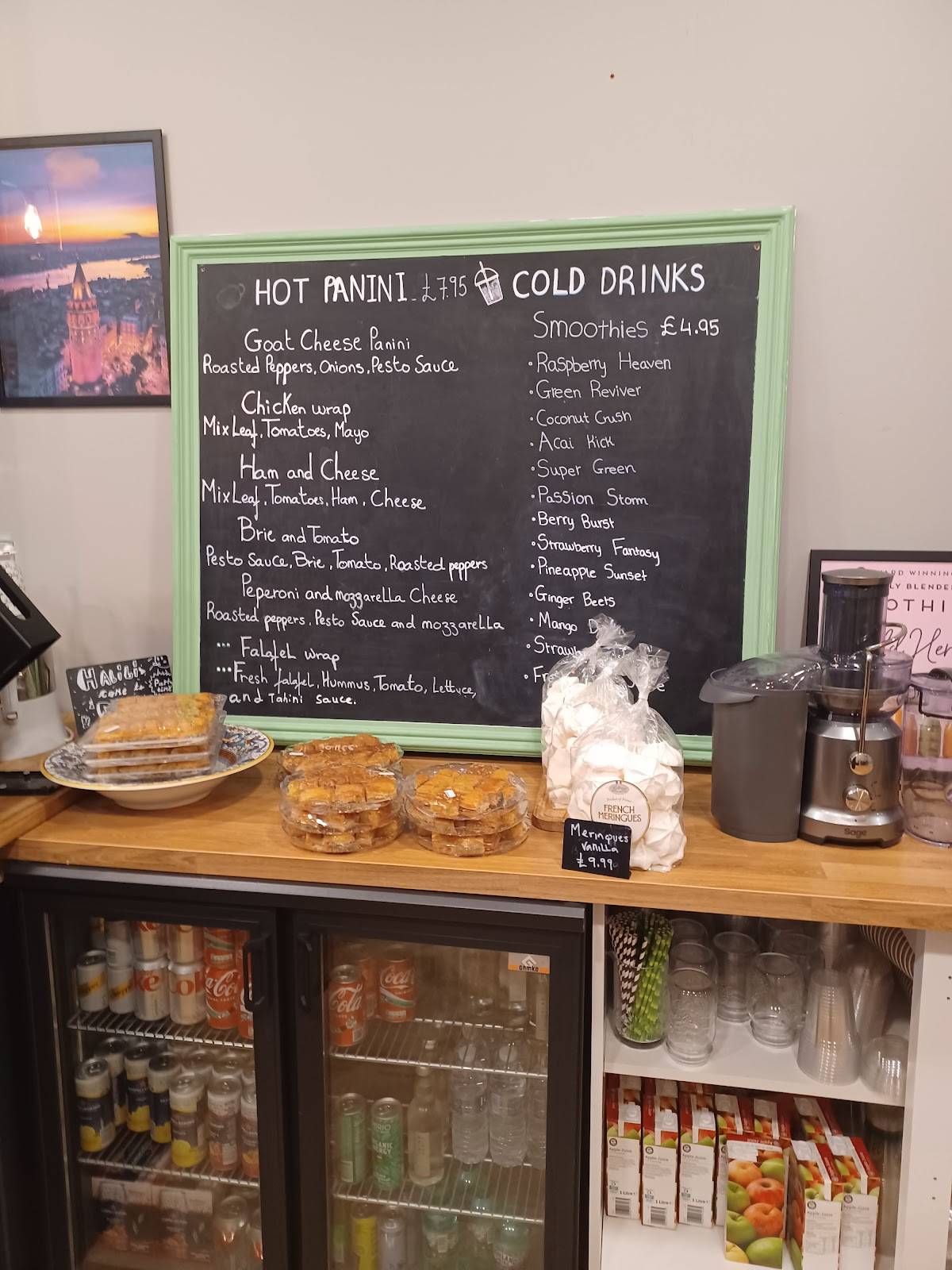 Menu at The Savour, London