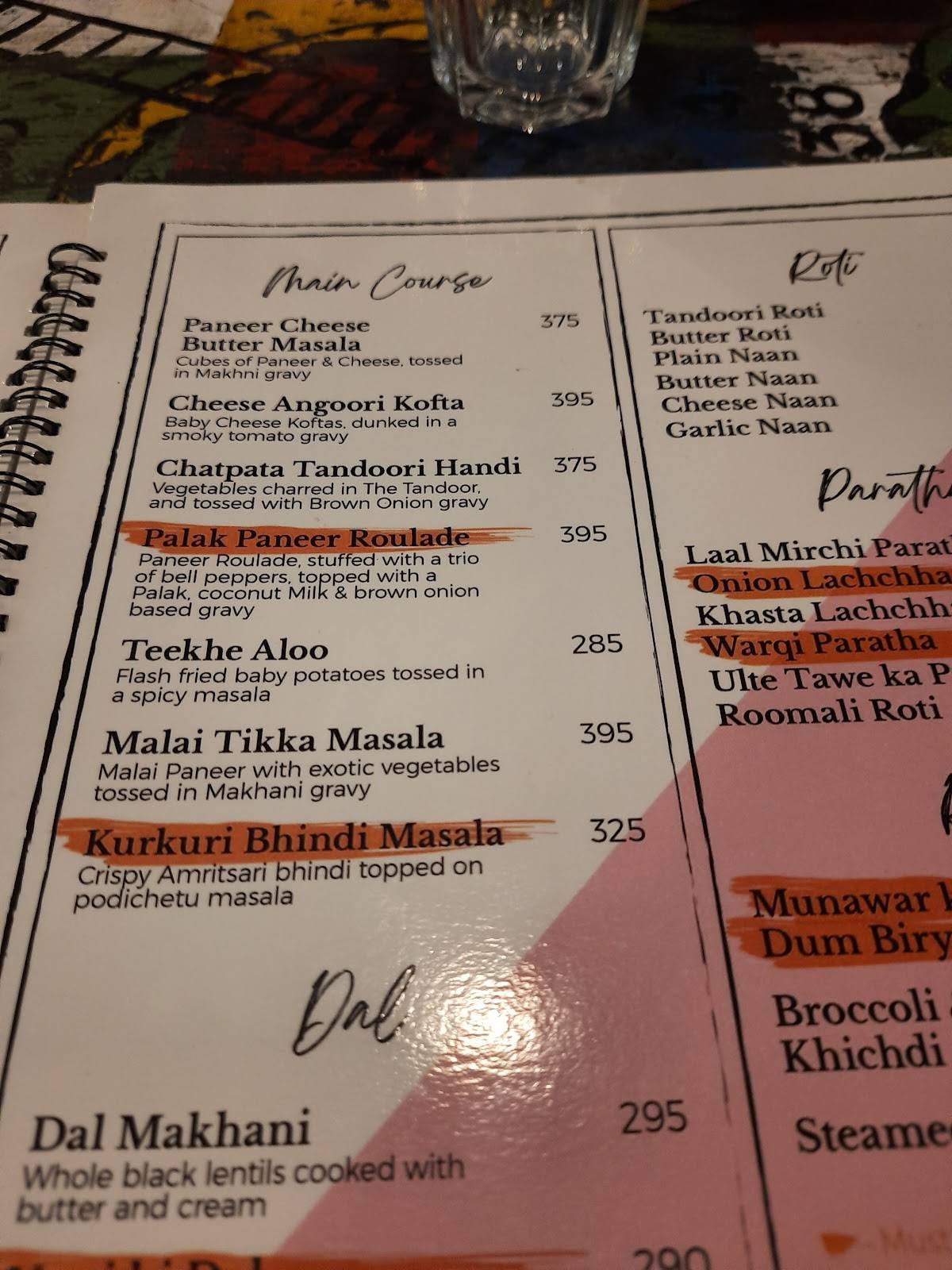 Menu at The Shaka Cafe, Ahmedabad