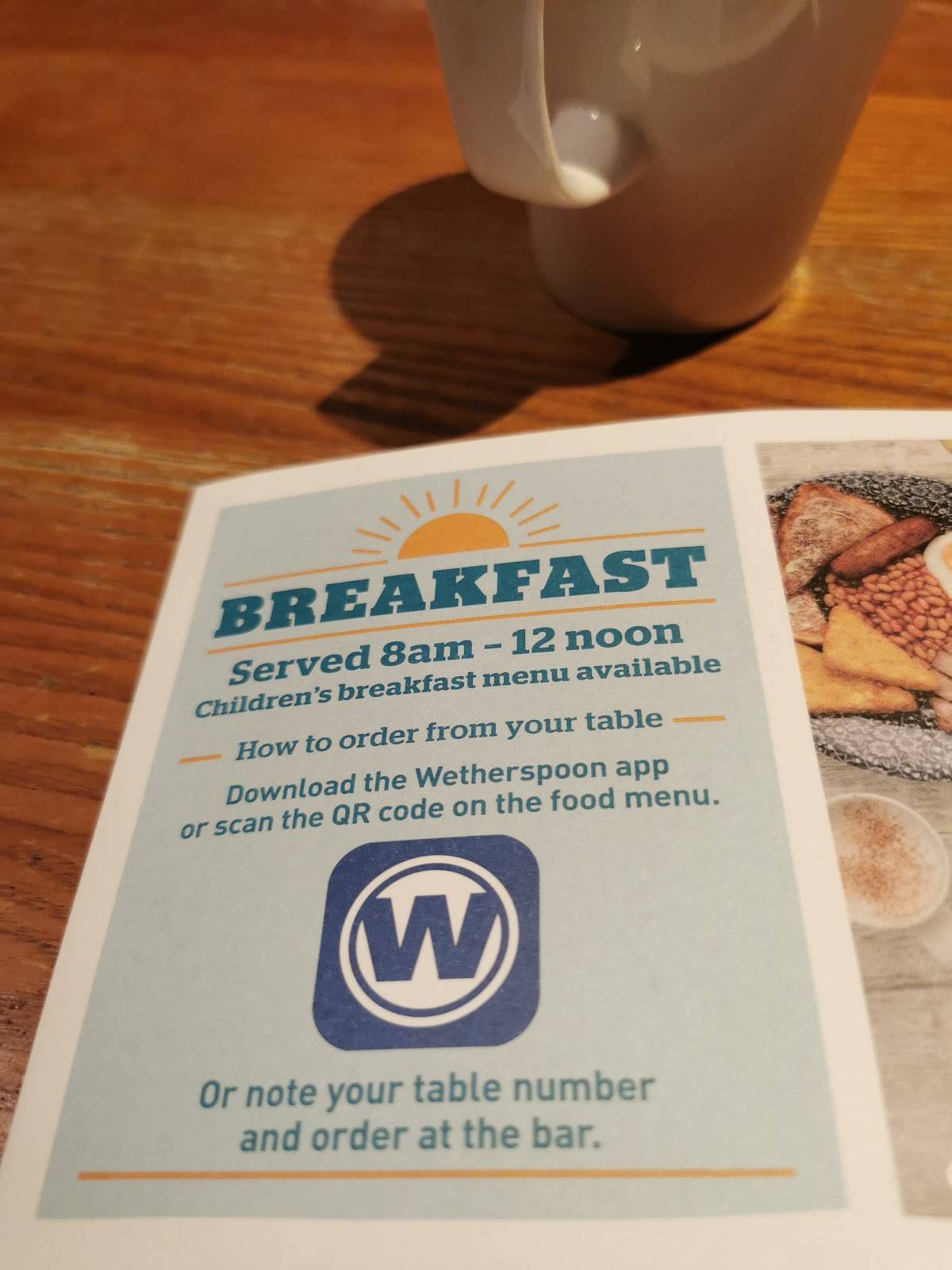 Menu at The Silk Mercer - JD Wetherspoon pub & bar, Devizes