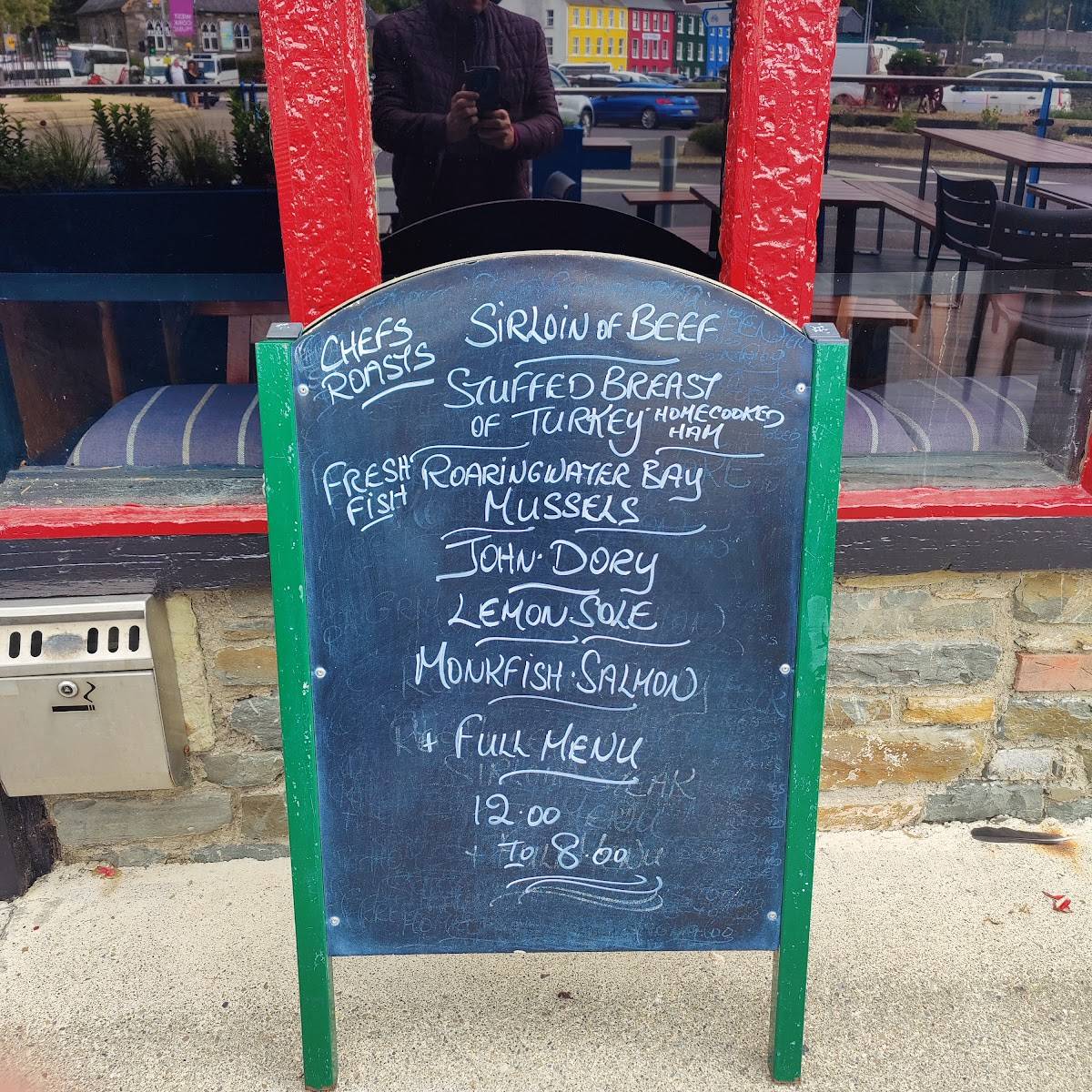 Menu at The Snug pub & bar, Bantry, The Quay