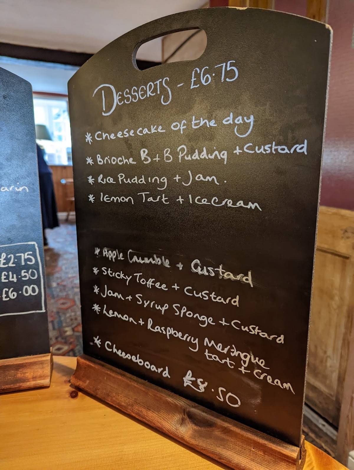 Menu at The Spur Country Pub & Restaurant, Arundel