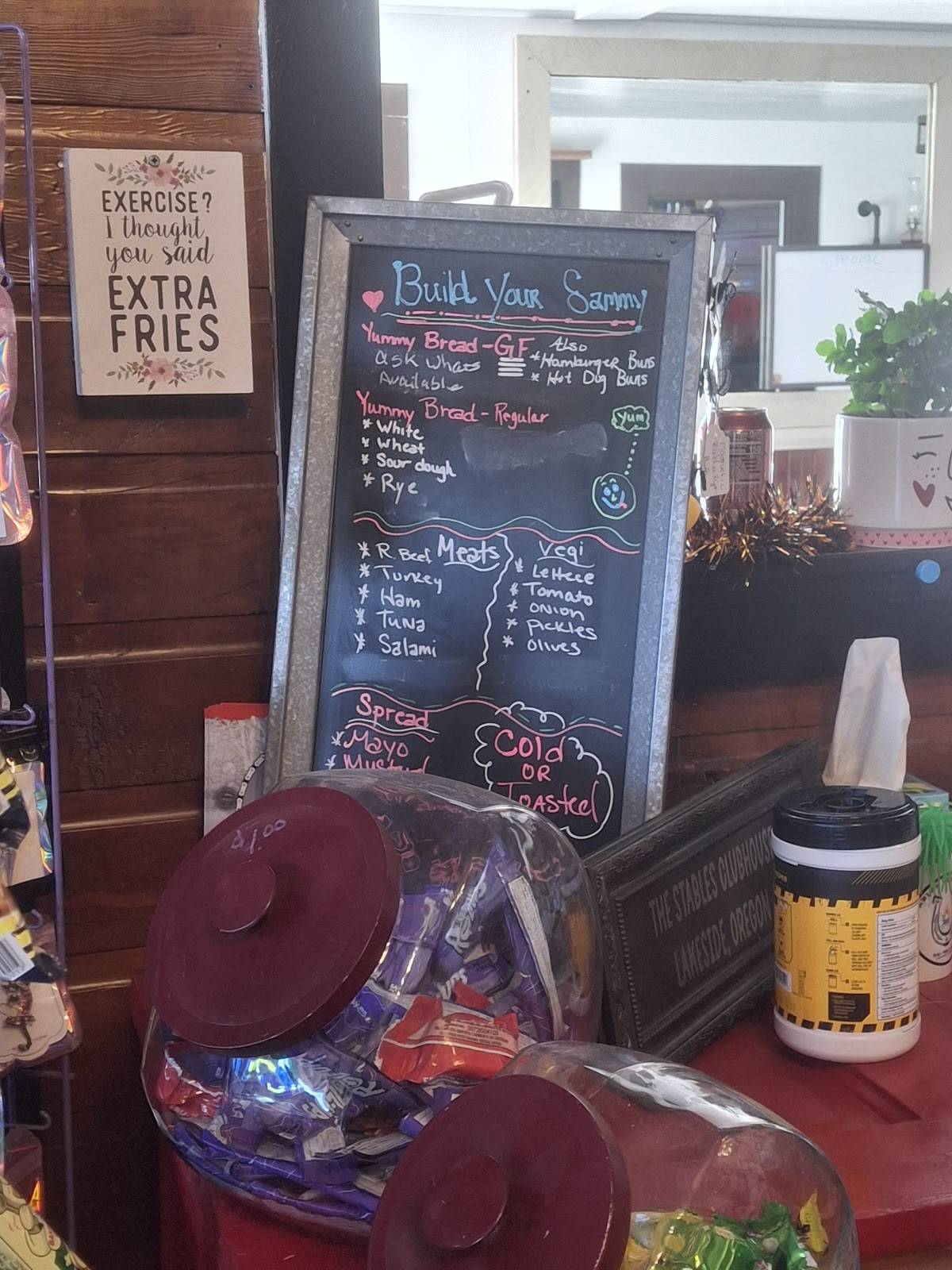 Menu at The Stables Restaurant, Lakeside
