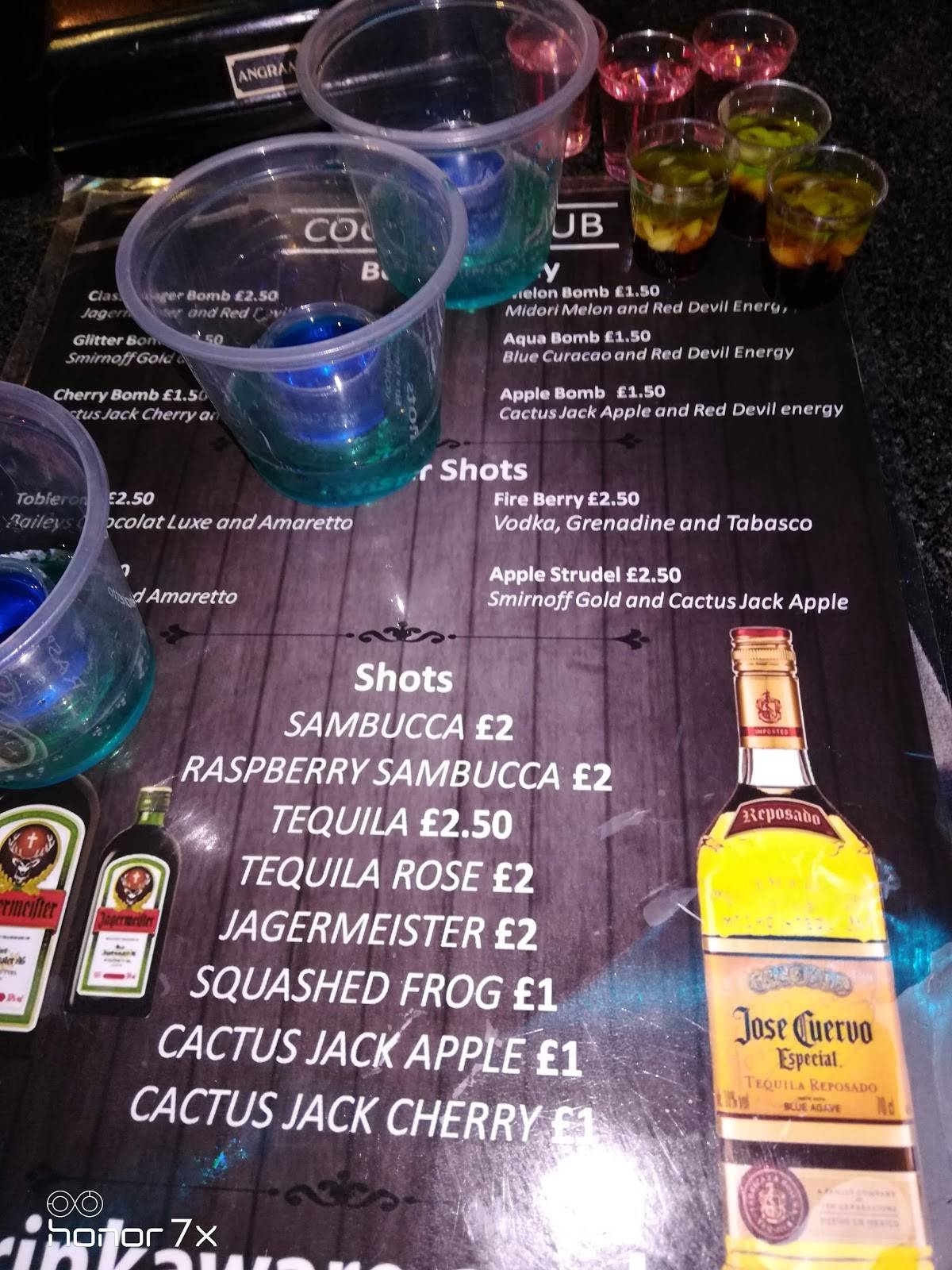 Menu at The Swan pub & bar, Kidderminster, Vicar St