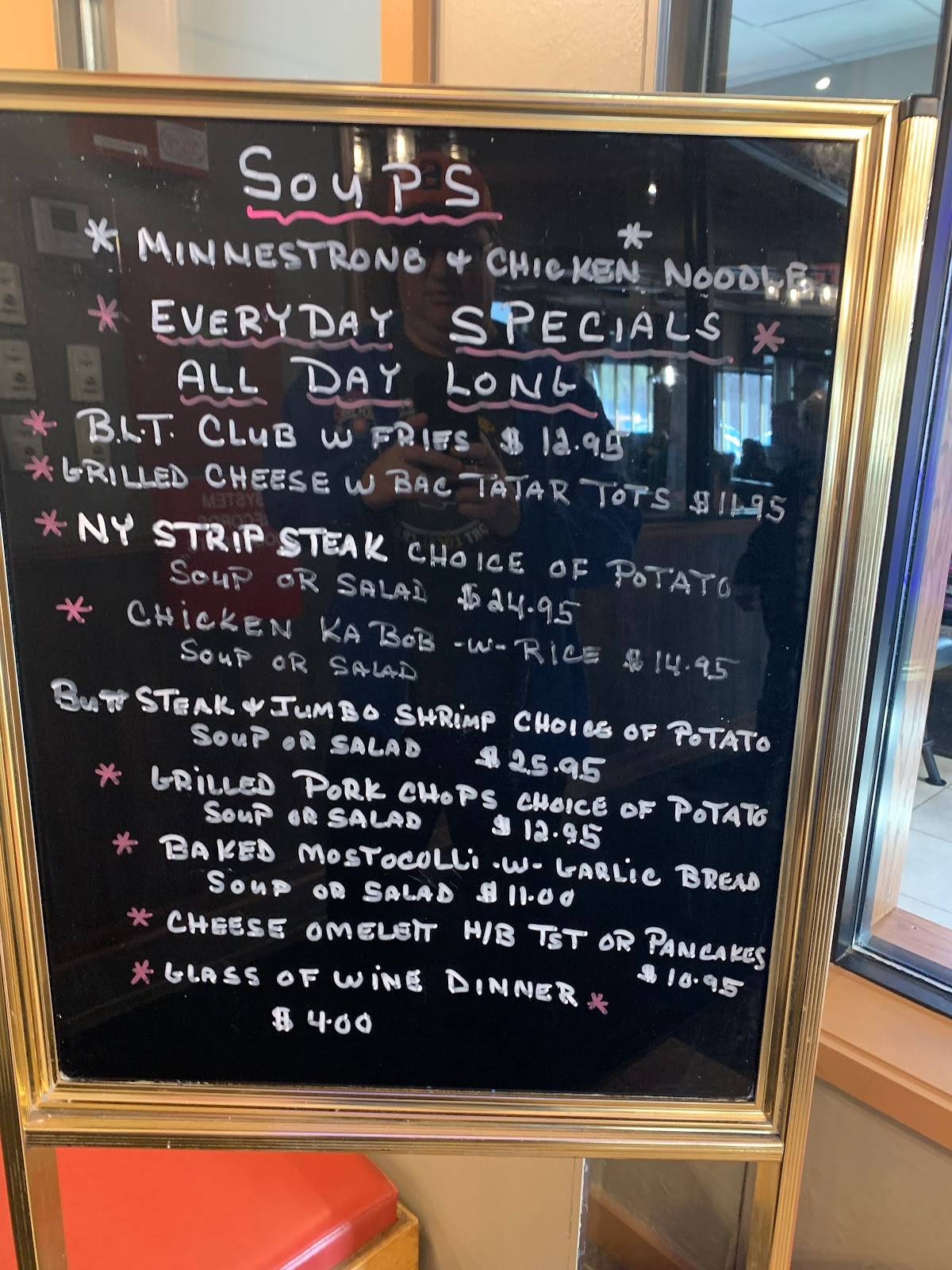 Menu at The View Restaurant, Bridgeview