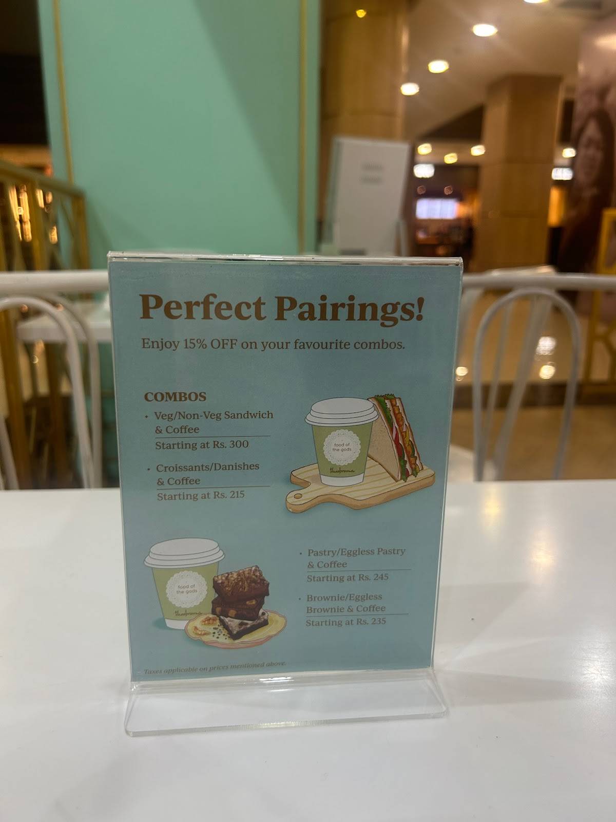 Menu at Theobroma Bakery and Cake Shop - R City Mall, Mumbai, Mumbai, R ...