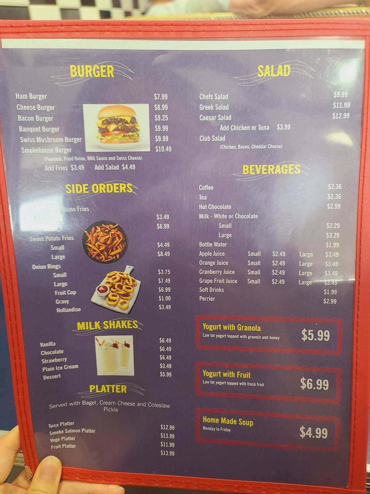 Menu at Three Coins Open Kitchen& Breakfast and Lunch fast food ...