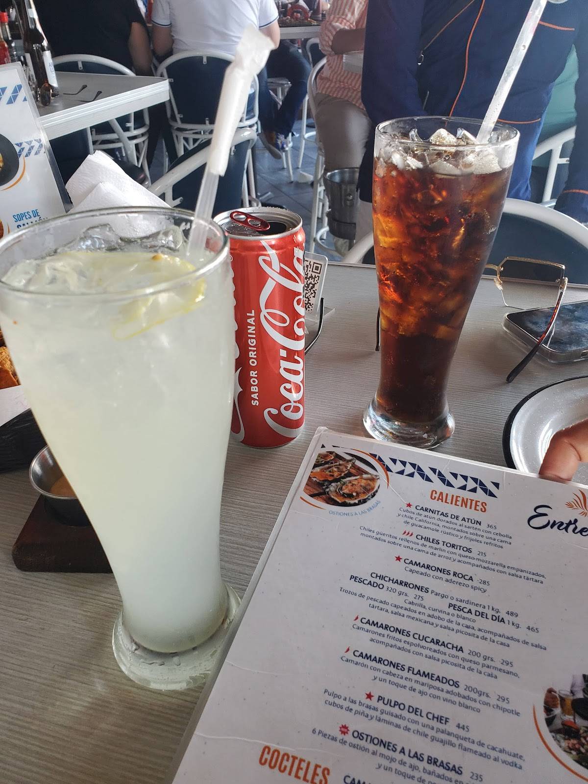 Menu at Lion Fish pub & bar, Tijuana, Erasmo Castellanos Q. 1857
