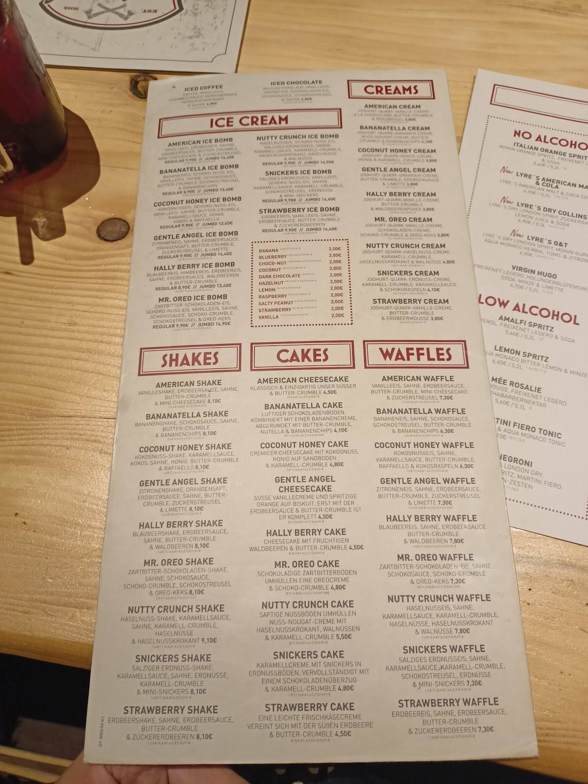 Speisekarte von Timberjacks Siegen steakhaus, Siegen