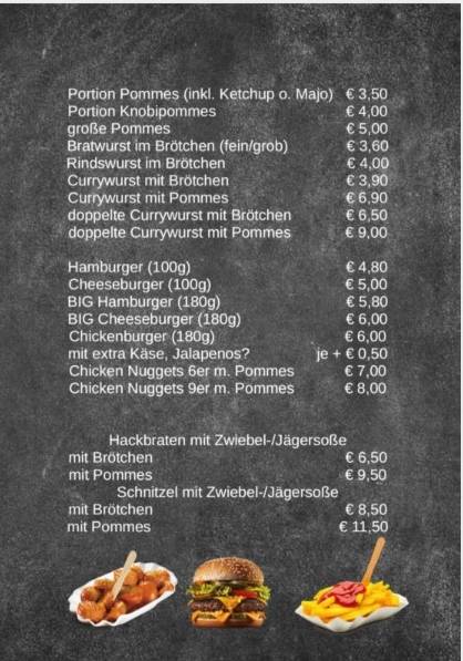 Speisekarte von Ullis Hüttengrill pub & Bar, Solms
