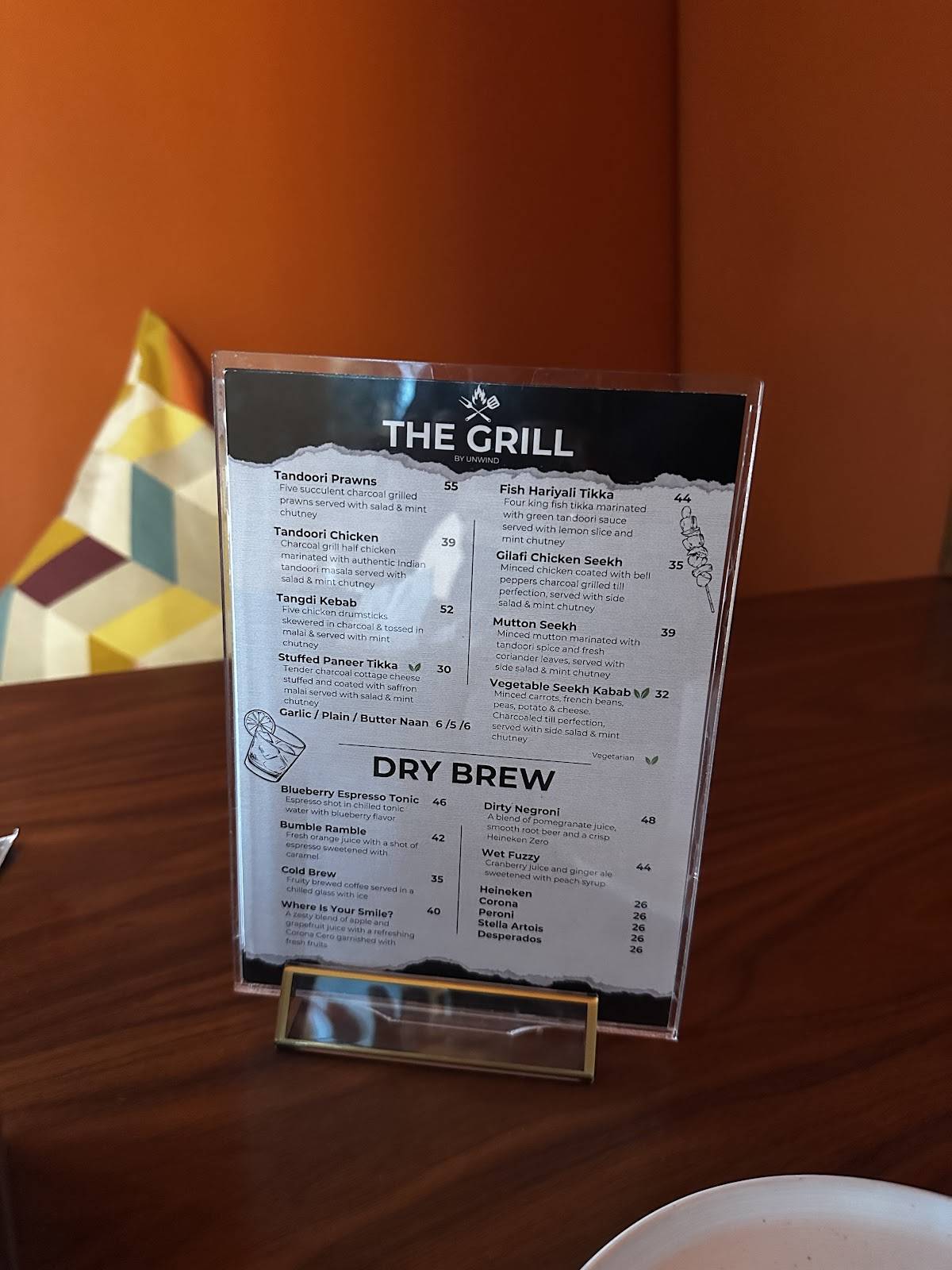 Menu at Unwind Speciality Boardgame Cafe - Zabeel, Dubai