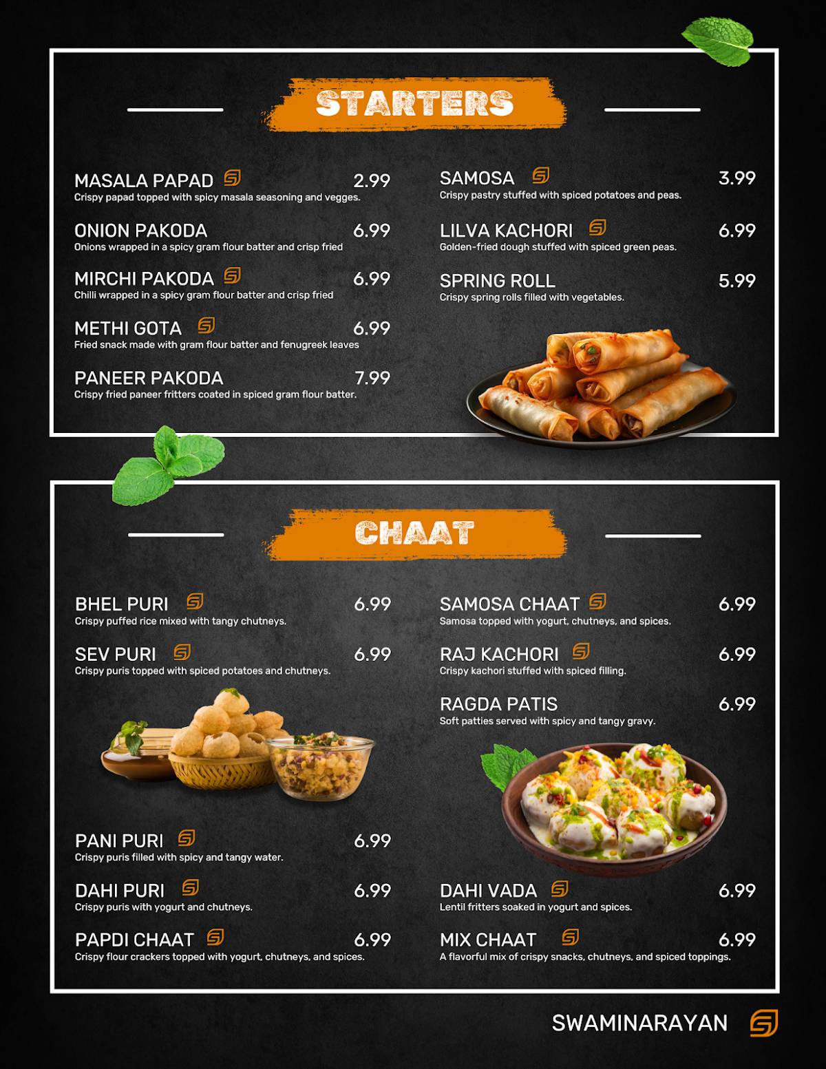 Menu at VISHALA RESTAURANT, Houston