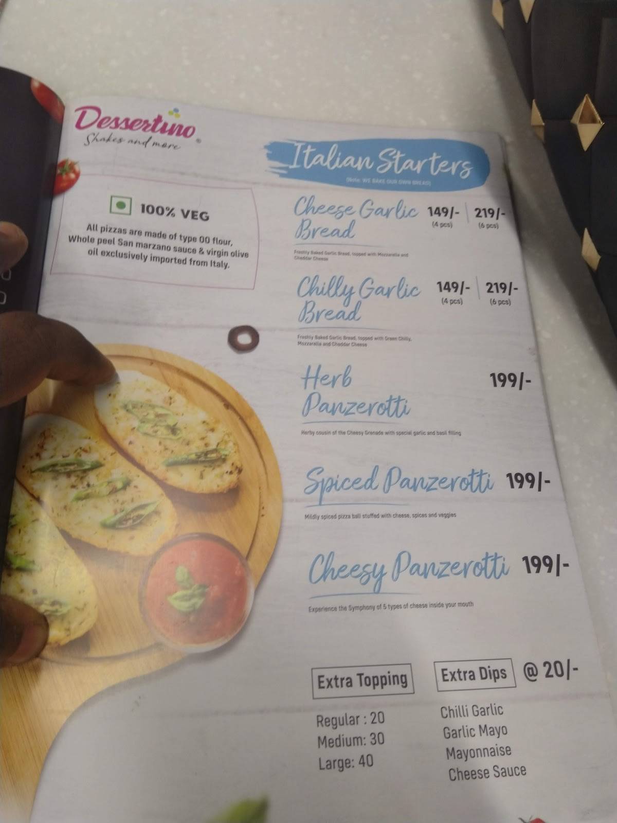 Menu at United Farmers Creamery-Harbour Park, Visakhapatnam