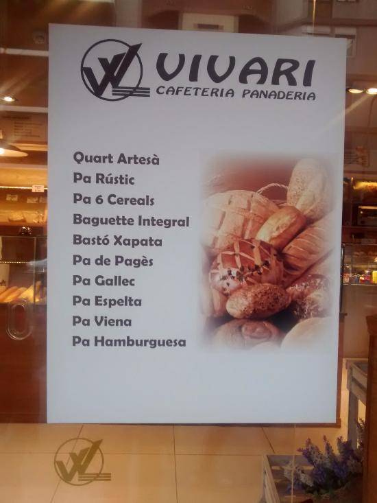 Carta de Vivari Coffee & Bakery, Barcelona, C/ de las Navas de Tolosa