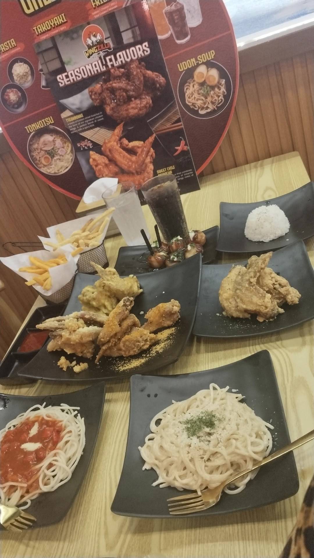 Menu at WINGZILLA Commonwealth restaurant, Quezon City